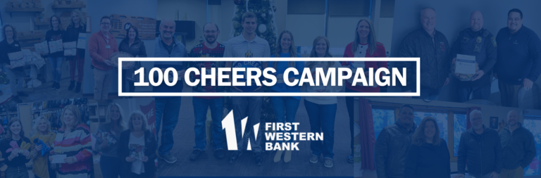 First Western Celebrates 11th Annual “100 Cheers” with Grocery ...